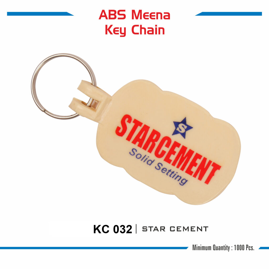 Custom Branded Plastic Keyrings - Bulk Manufacturer Delhi