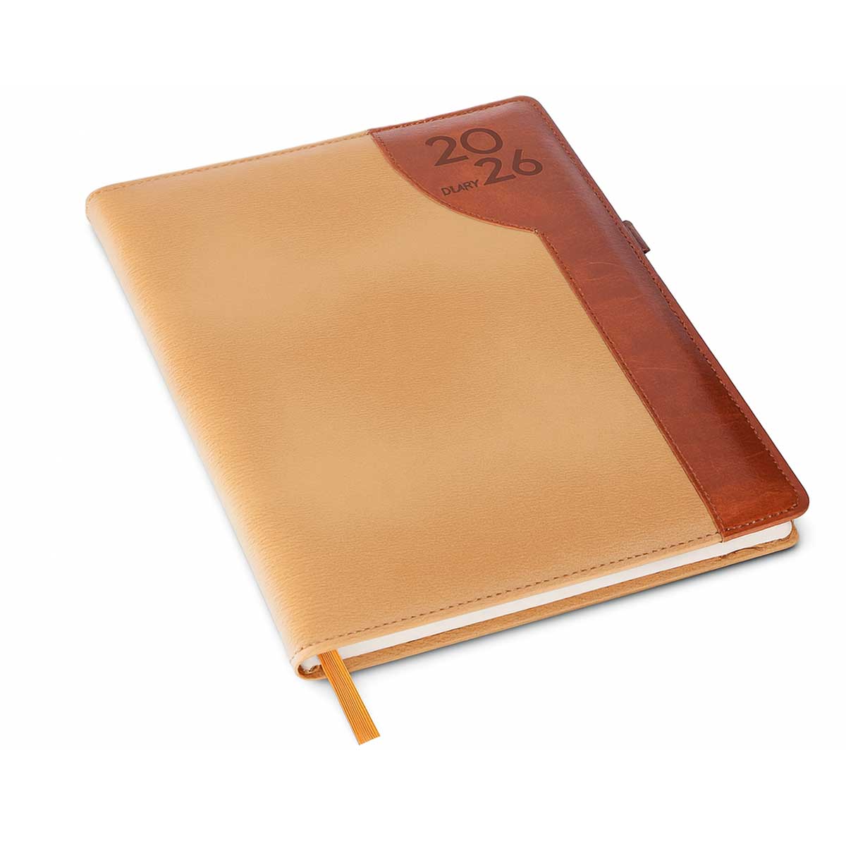 2026 Year B5 Diary | Dual-Tone Leatherette Executive Planner